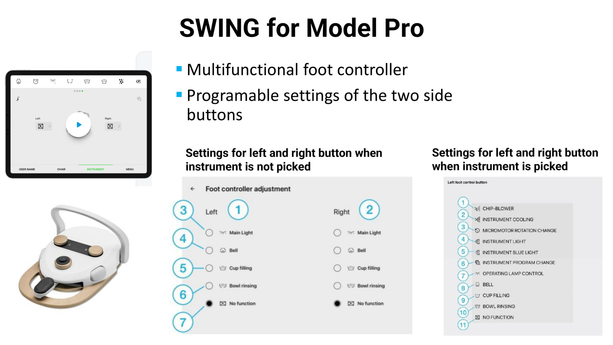 Smart Dental Unit with Foot Control | Diplomat